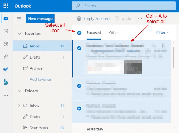 How To Mark All As Read In Outlook App Step by Step DeviceTests