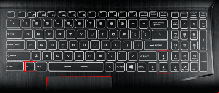 How To Adjust the Brightness on an MSI Laptop | DeviceTests