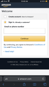How To Find an Amazon Profile Link on an iPhone | DeviceTests