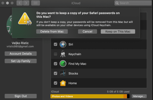 How To Stop Keychain Pop Ups On Mac DeviceTests